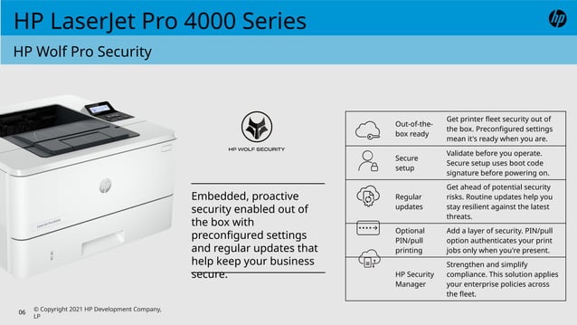 HP LaserJet 4003 presentation, talk about HP Printing | PPT