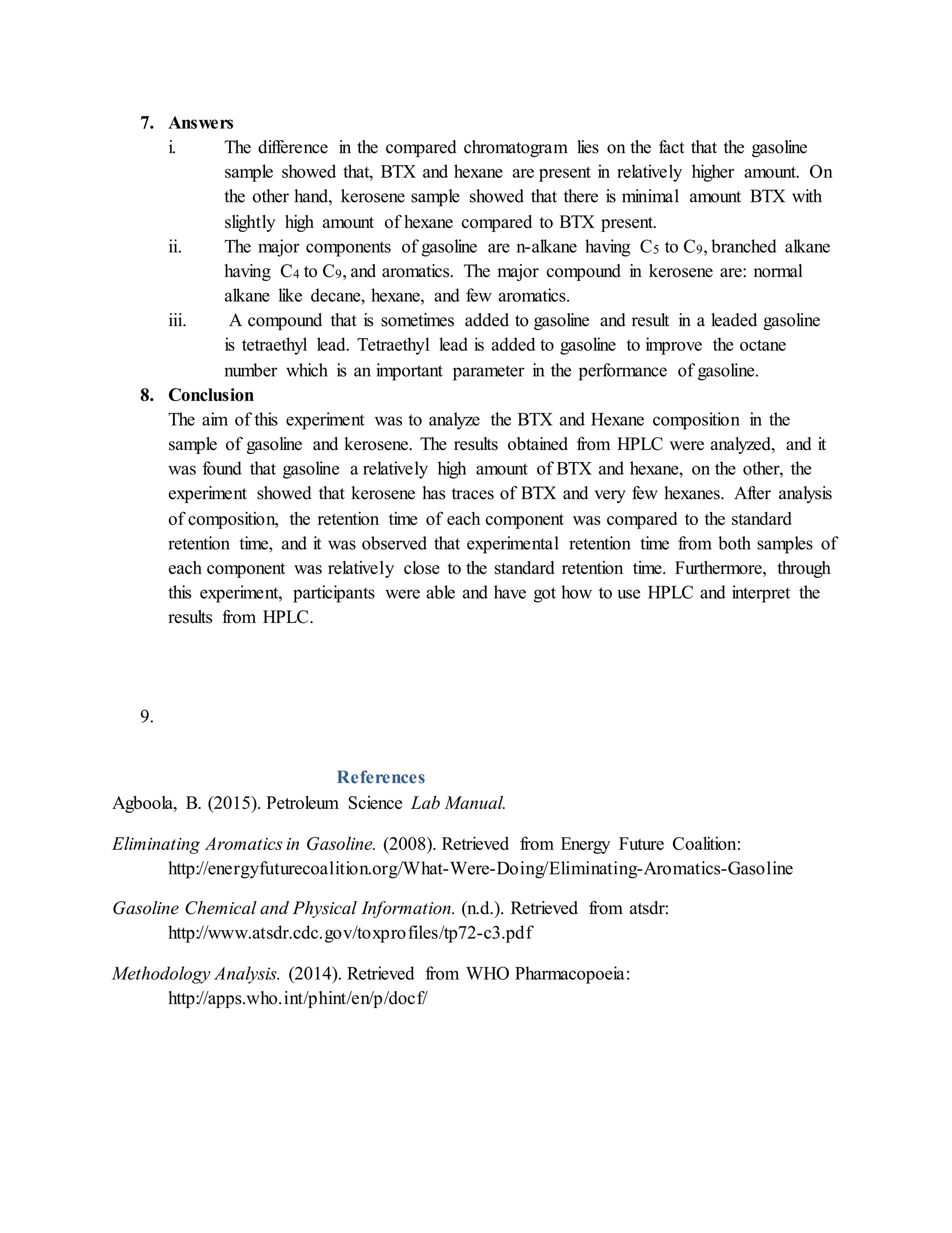 Hplc | DOCX