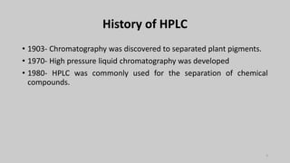 High Performance Liquid Chromatography | PPT