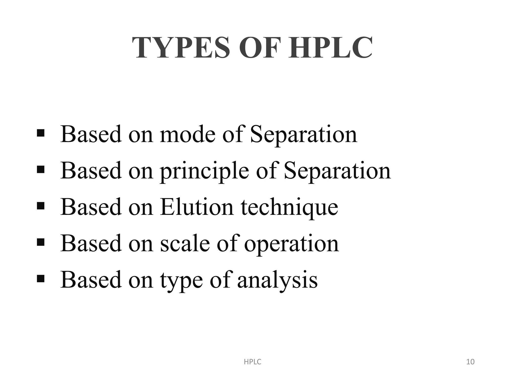HPLC Basics | PPTX