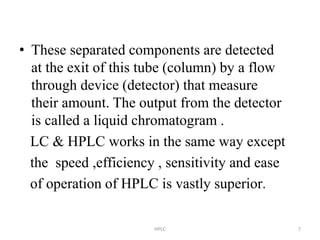 HPLC Basics | PPTX