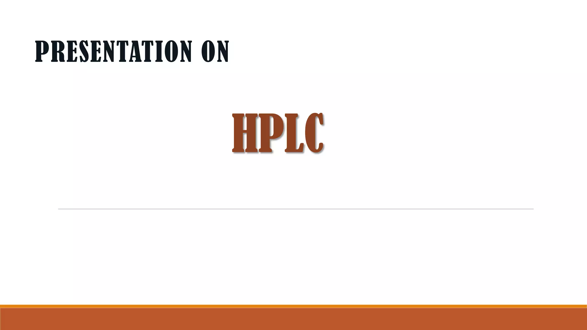 HPLC | PDF