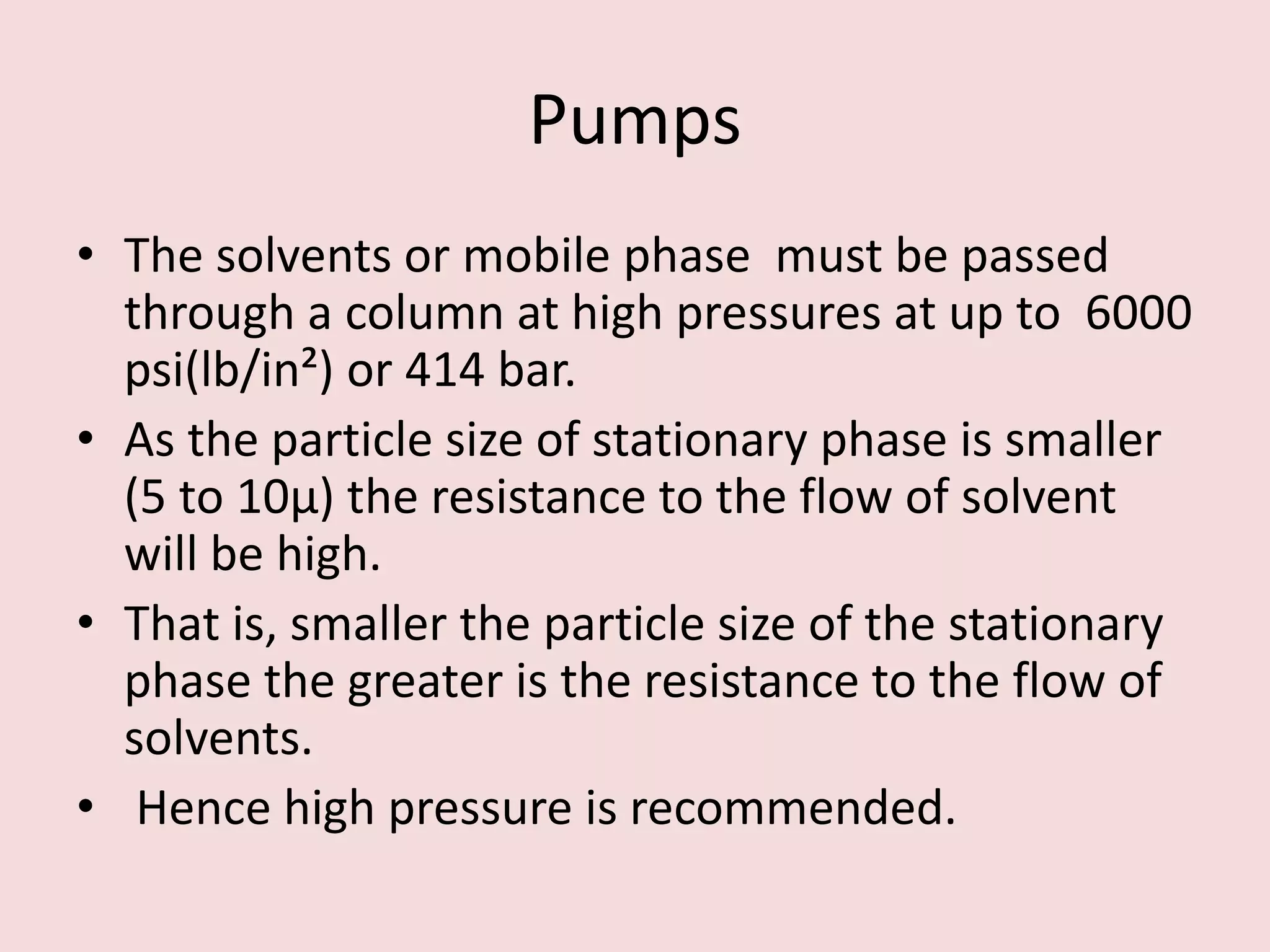 High performed liquid chromatography (HPLC) or High pressure liquid ...
