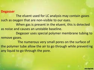 HPLC-High Performance Liquid Chromatography | PPTX