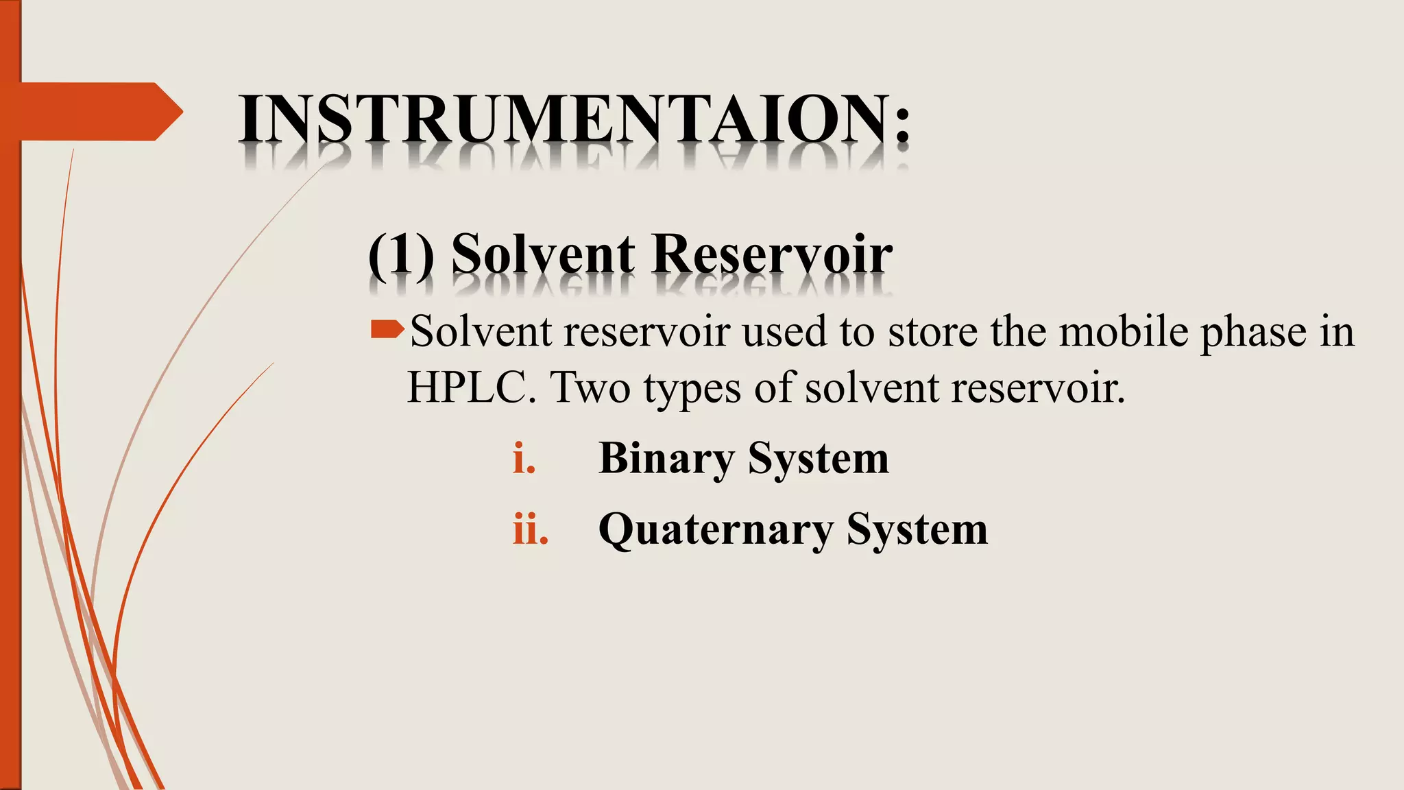 HPLC Sample Preparation and Instrumentatio | PPTX