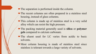 HPLC Sample Preparation and Instrumentatio | PPTX