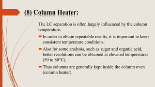 HPLC Sample Preparation and Instrumentatio | PPTX