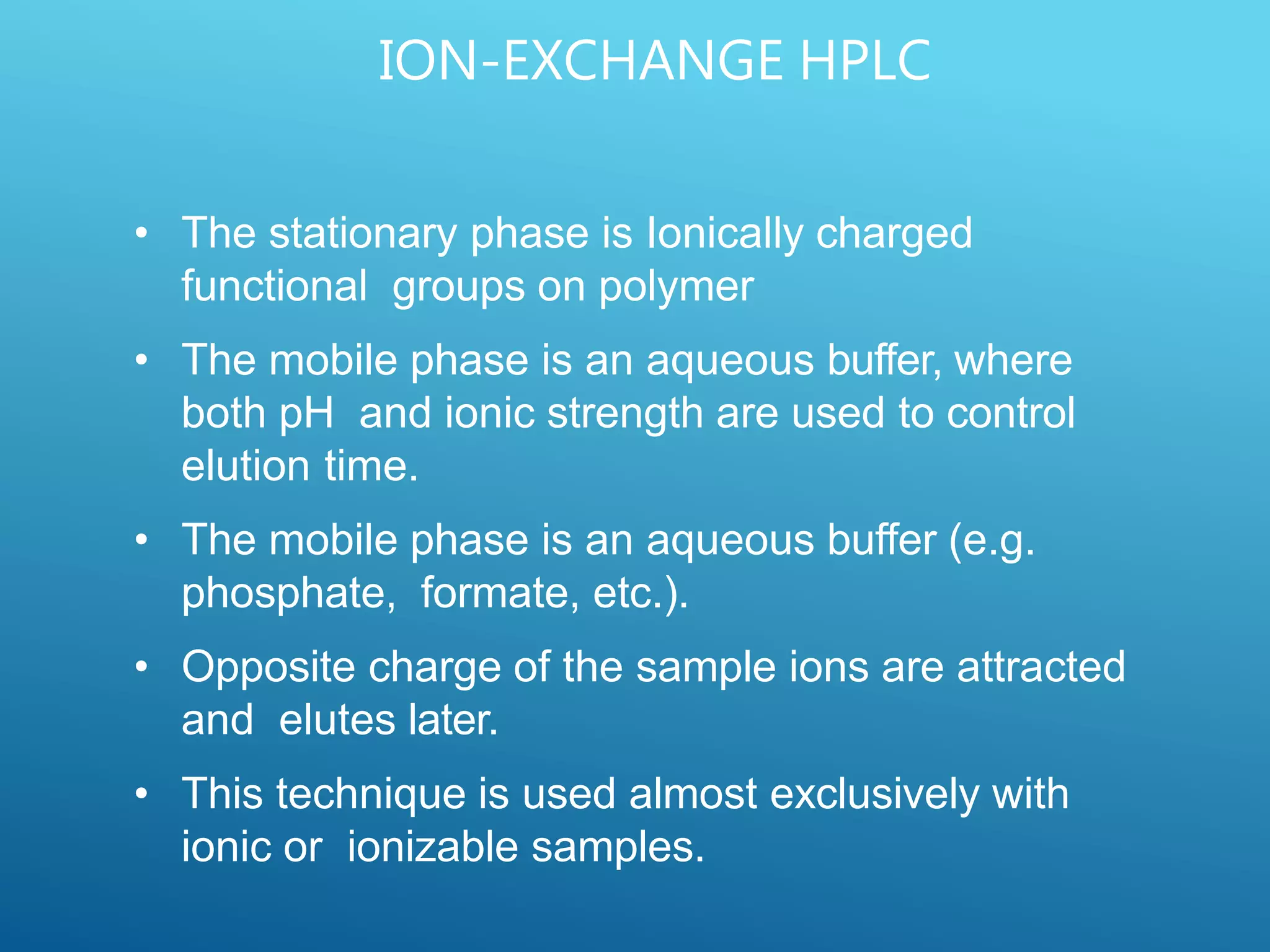 HPLC Principle,Instrumentation and Application | PPTX