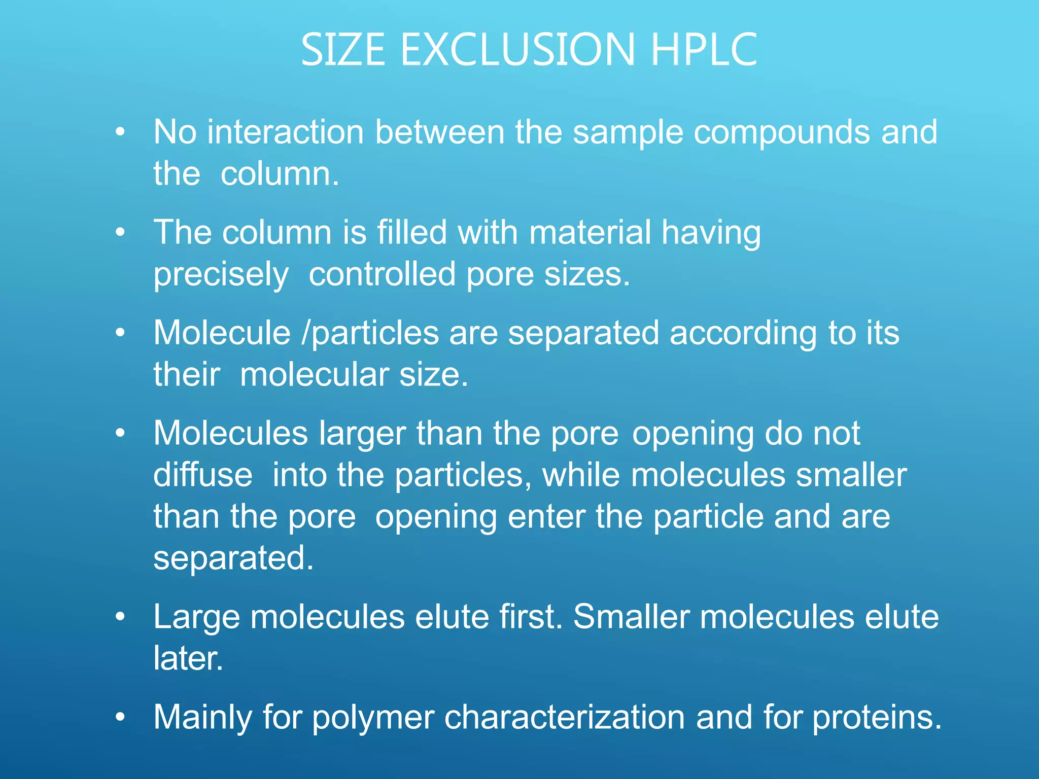 HPLC Principle,Instrumentation and Application | PPTX