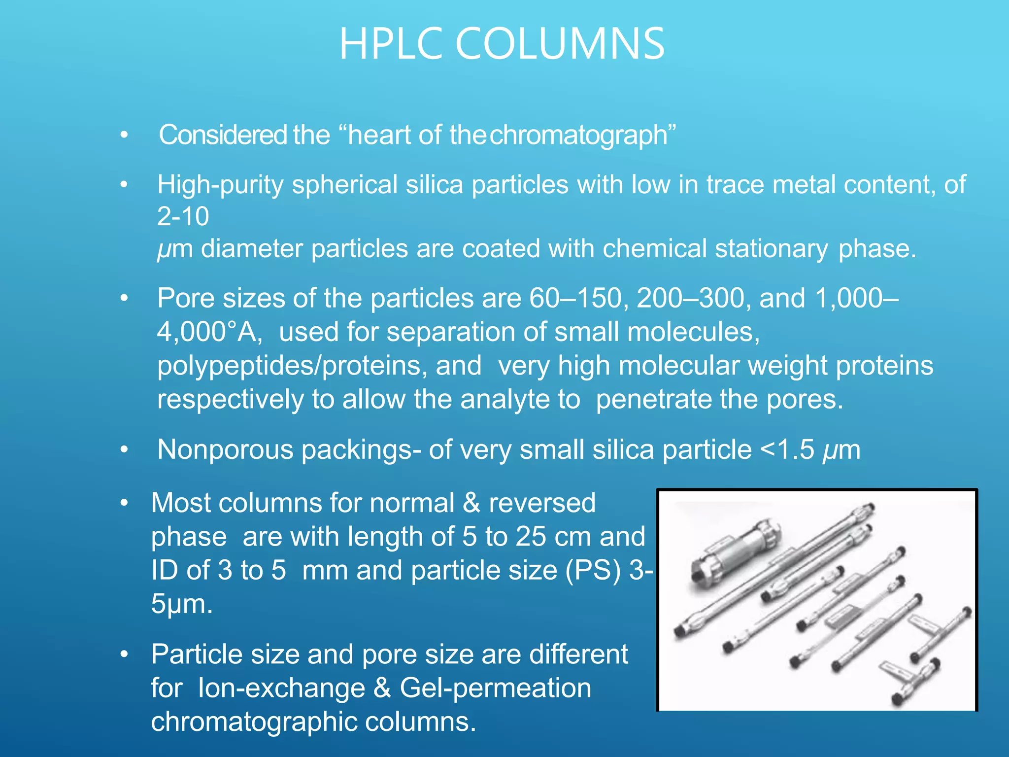 HPLC Principle,Instrumentation and Application | PPTX