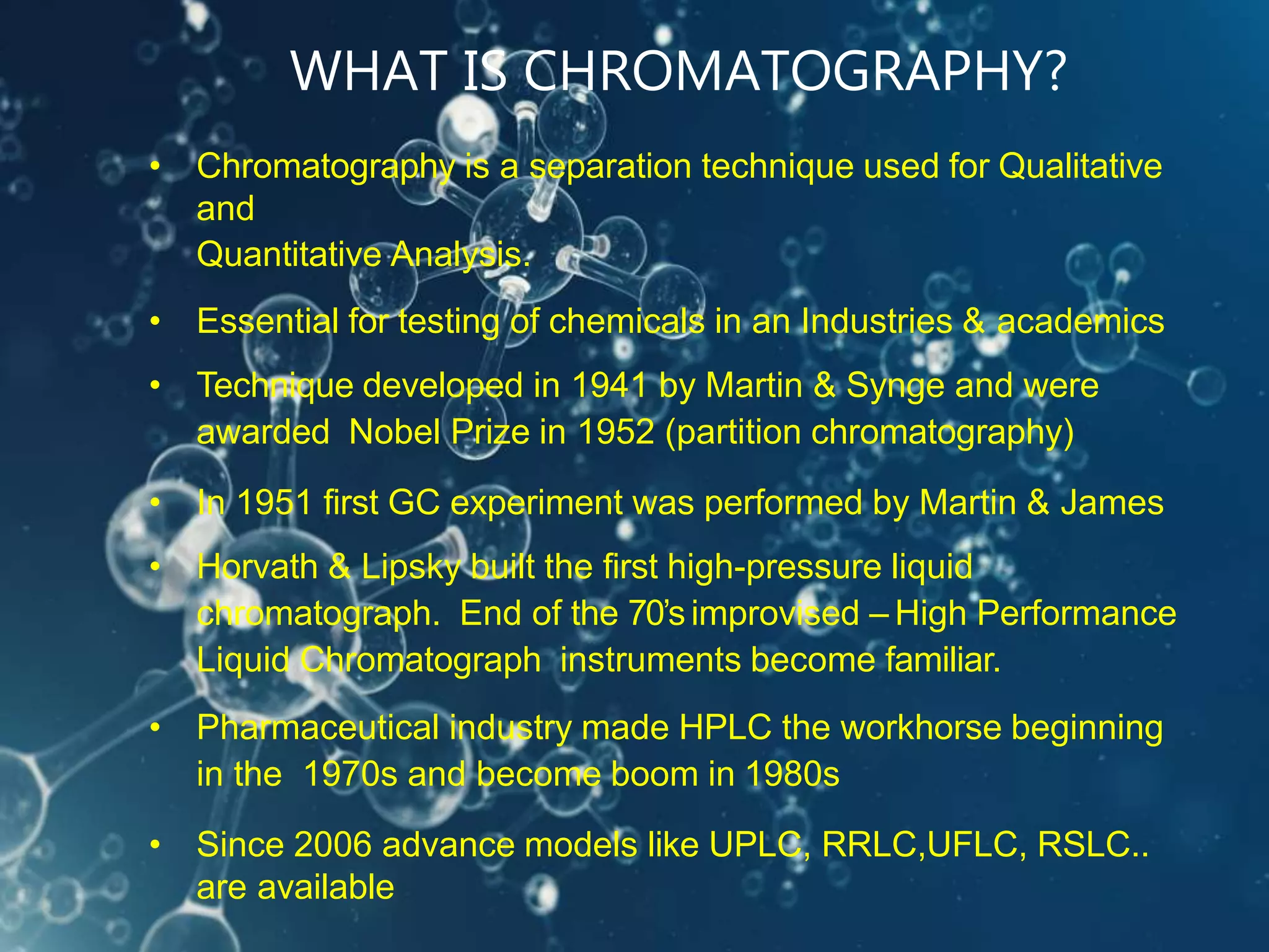 HPLC Principle,Instrumentation and Application | PPTX
