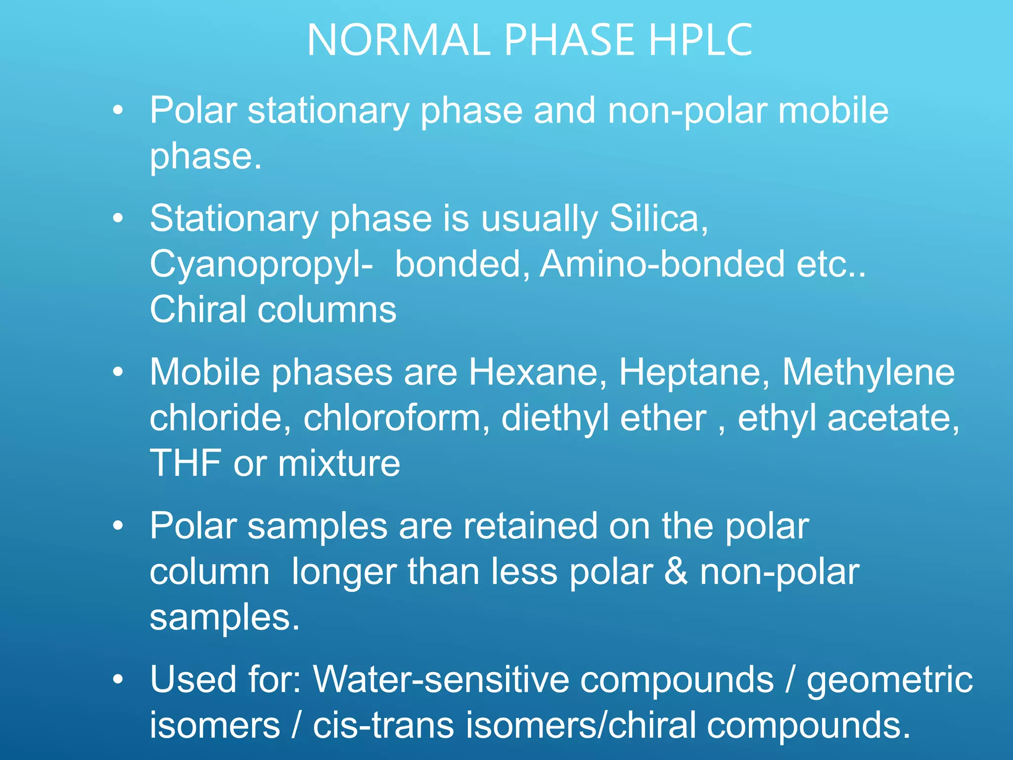 HPLC Principle,Instrumentation and Application | PPTX