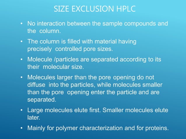 HPLC Principle,Instrumentation and Application | PPTX