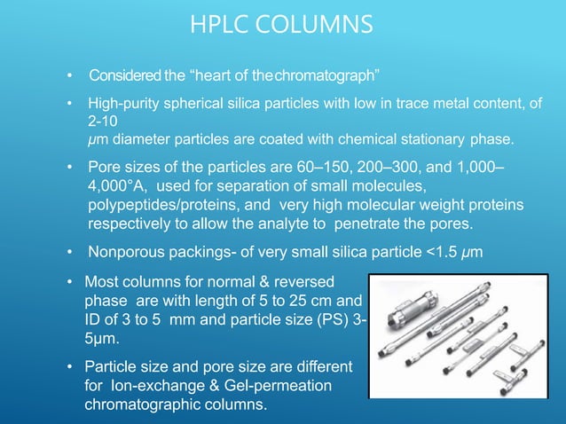 HPLC Principle,Instrumentation and Application | PPTX