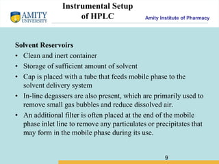 High Performance Liquid chromatography (HPLC) | PPTX