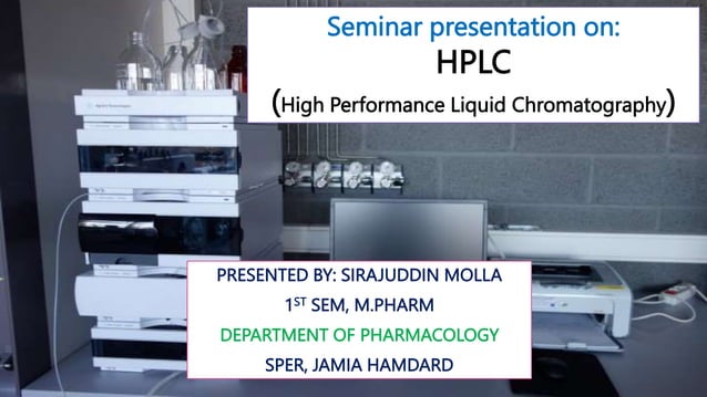 HPLC.pptx | Chemistry | Science