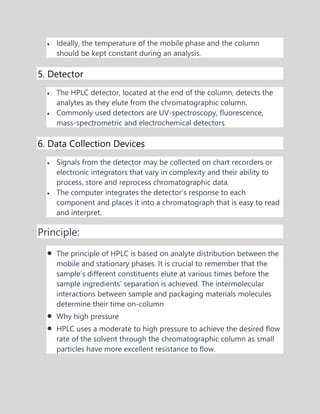 HPLC | DOCX