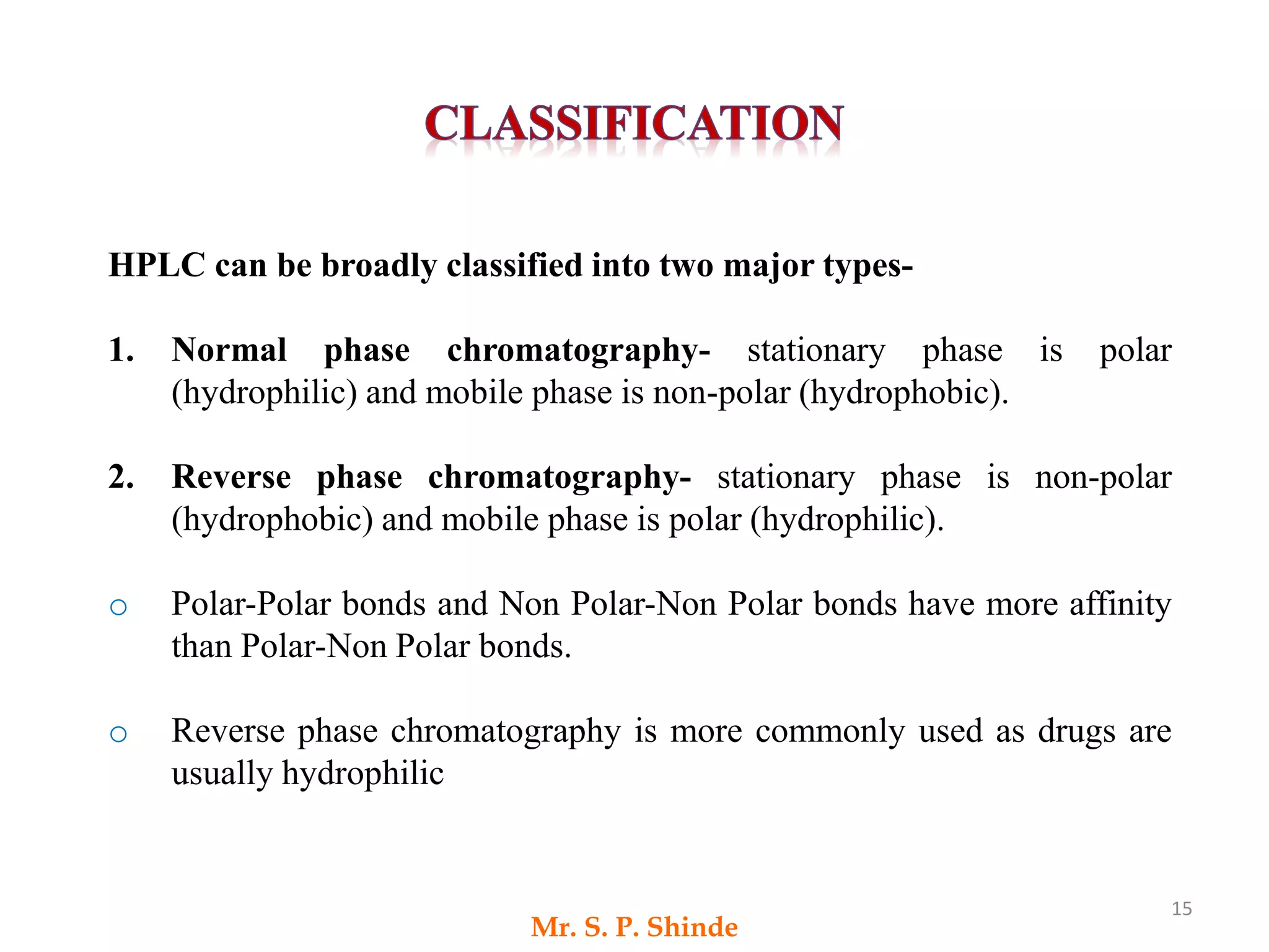 High Performance Liquid Chromatography (HPLC) | PDF