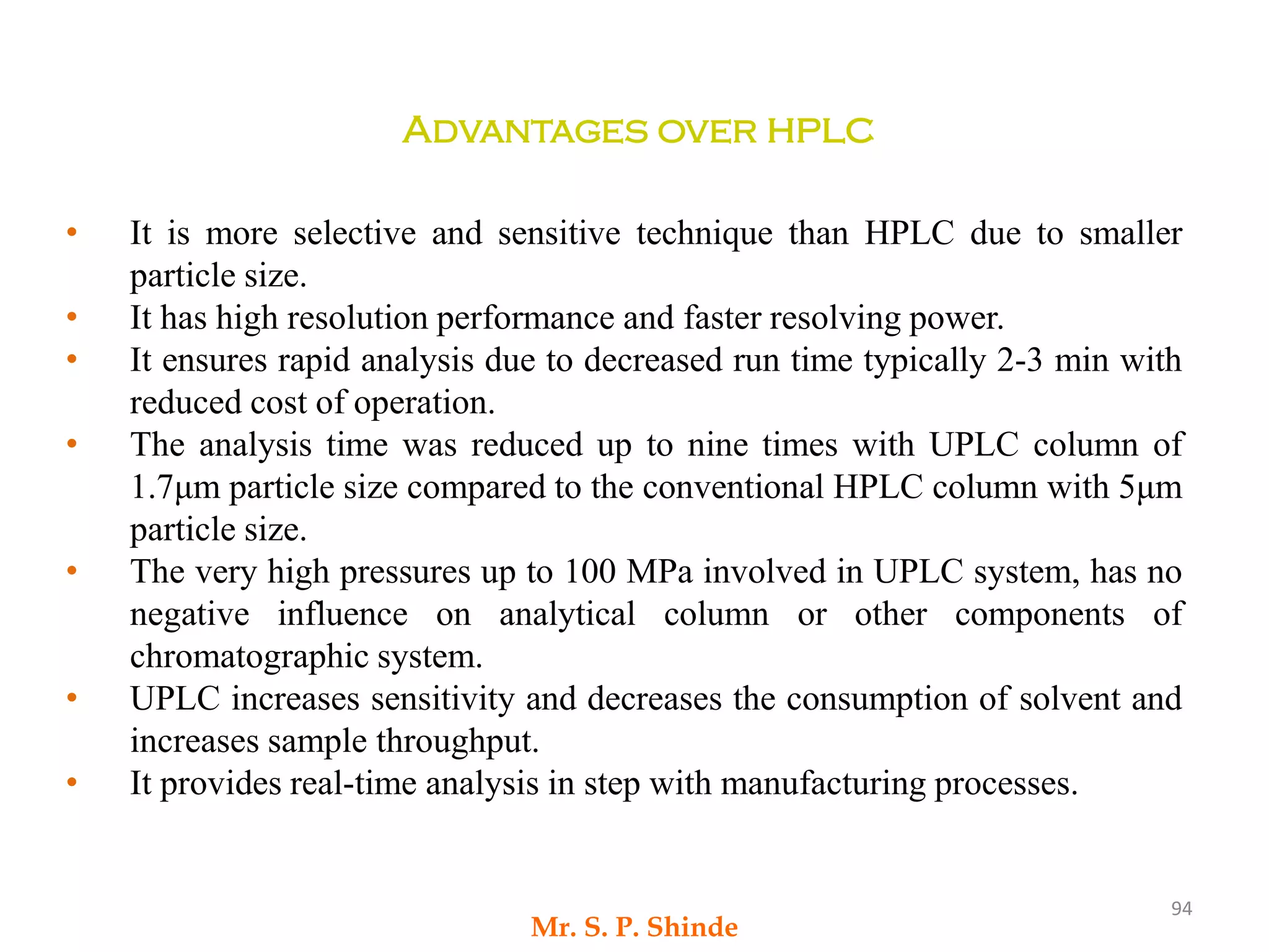 High Performance Liquid Chromatography (HPLC) | PDF
