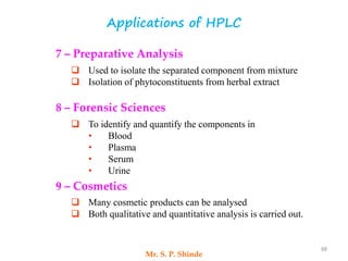 High Performance Liquid Chromatography (HPLC) | PDF
