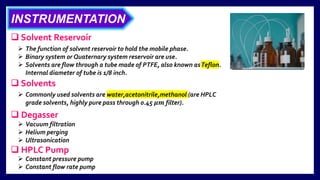 High Performance Liquid Chromatography(HPLC).ppt