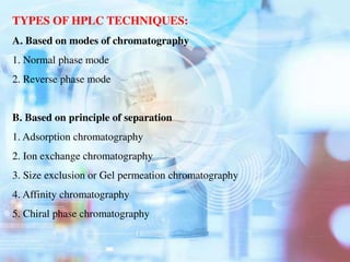 High Performance Liquid Chromatography.. | PPT