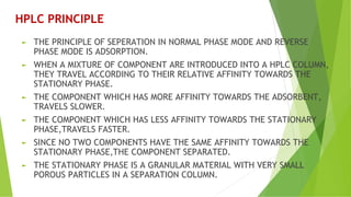 HPLC( high performance liquid chromatography) | PDF