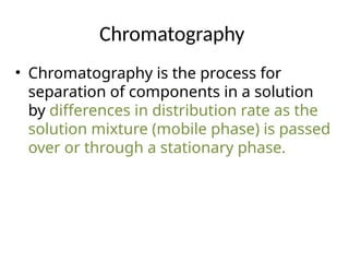 high performance liquid chromatography ppt | PPTX