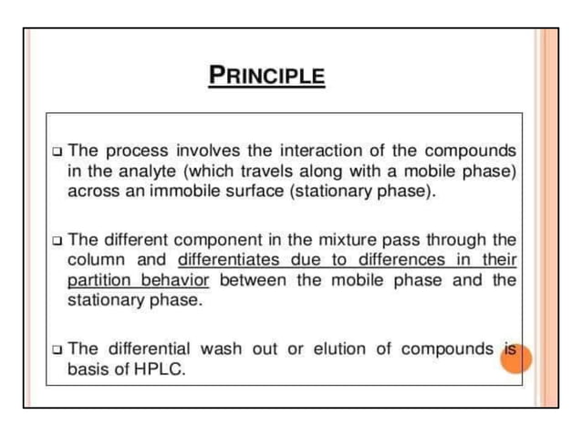 Hplc Calibration Pptx Chemistry Science