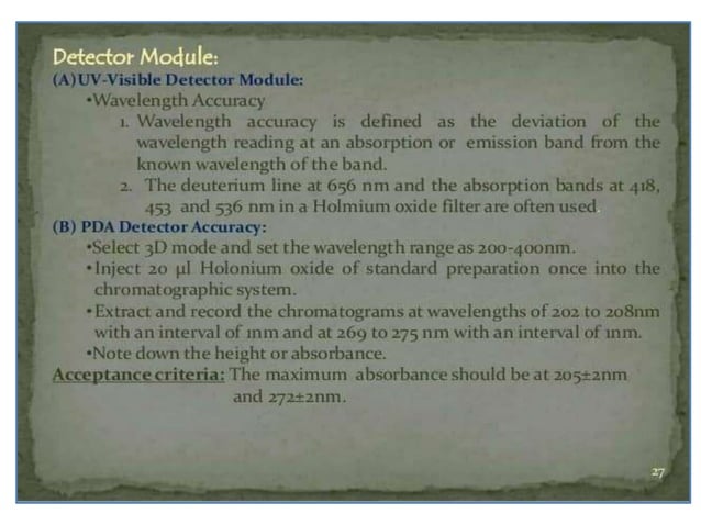 Hplc Calibration Pptx Chemistry Science