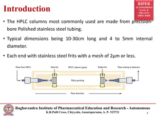 Hplc column | PDF