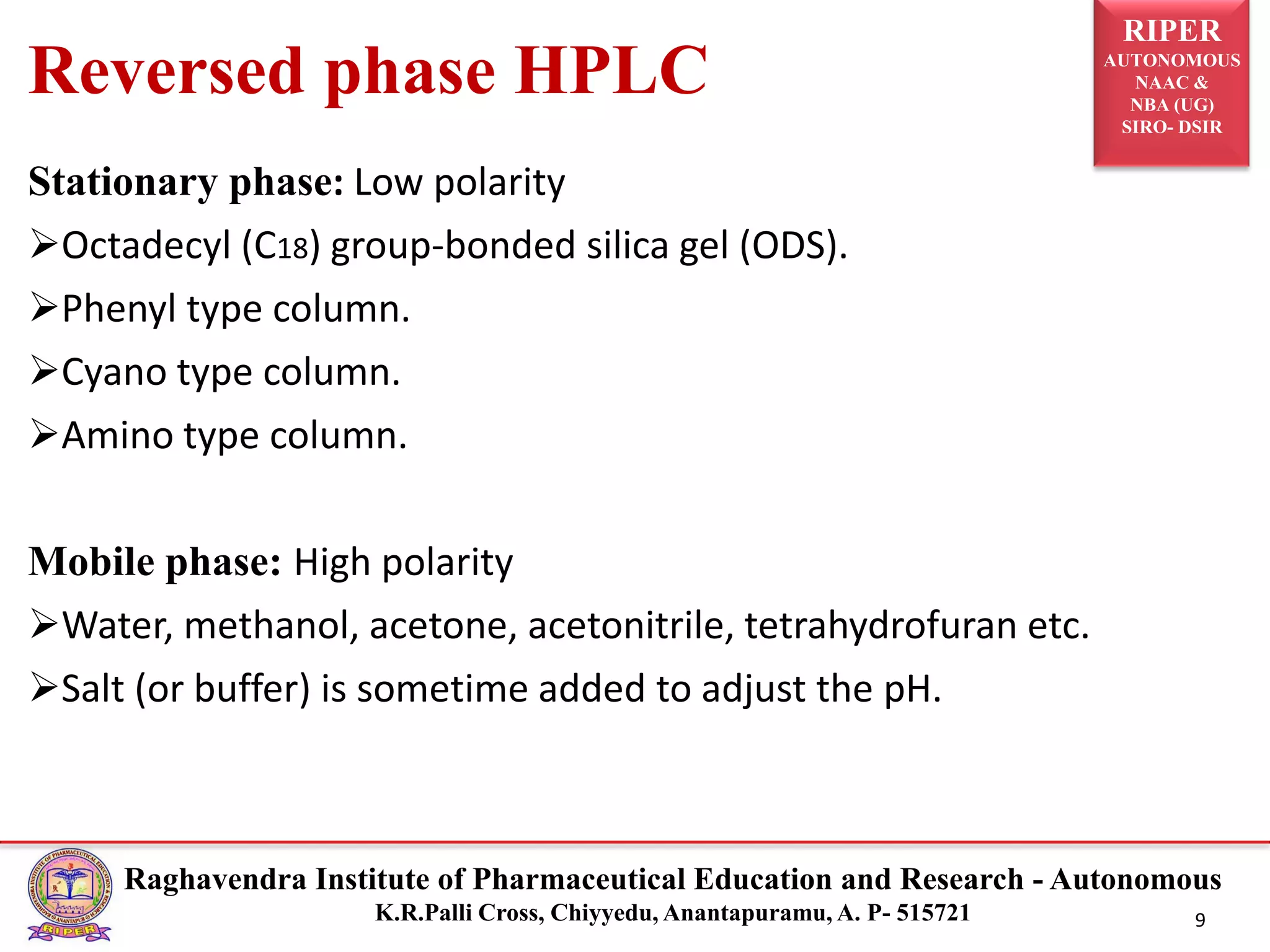 HPLC-COLUMNS | PDF