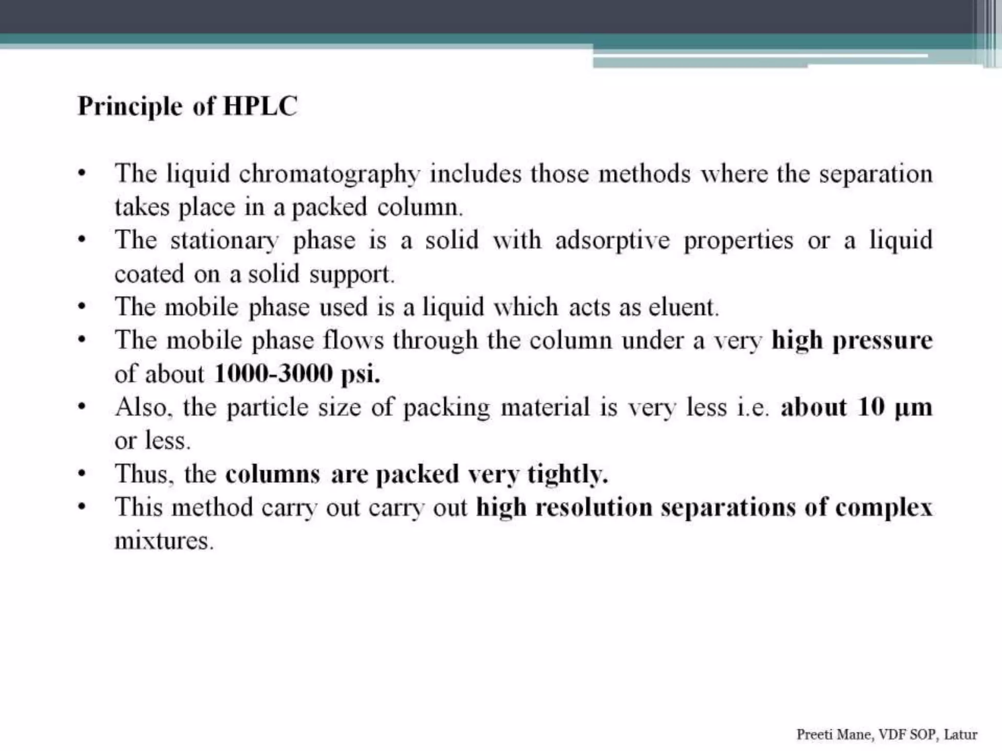 HPLC - Basics as per PCI | PPT