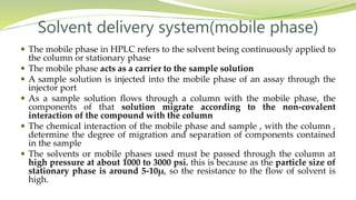 HPLC- high performance liquid chromatography | PPTX