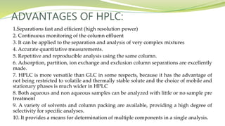 HPLC- high performance liquid chromatography | PPTX