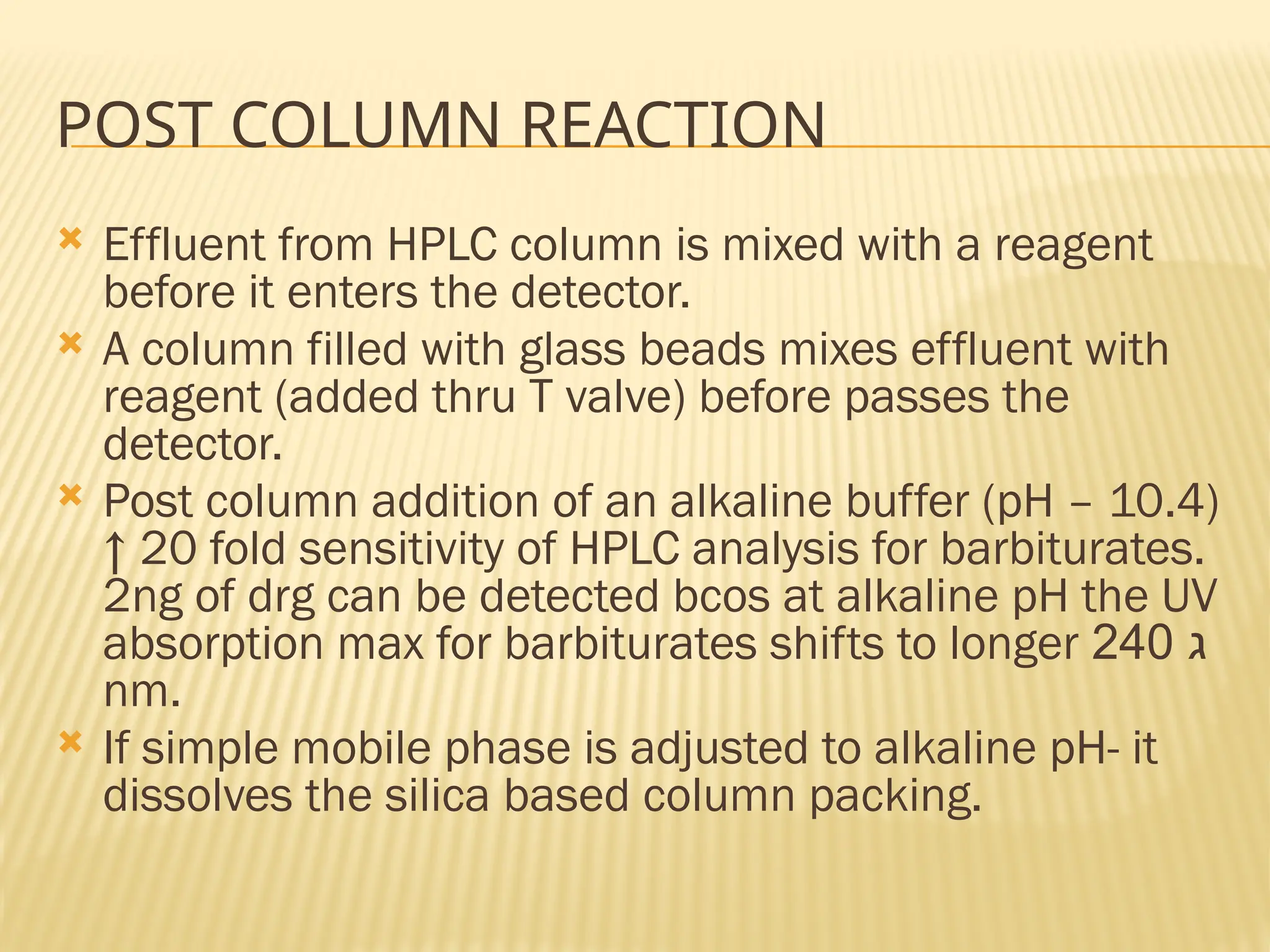 Hplc High Performance Liquid Chromatography Lecture 3 Pptx