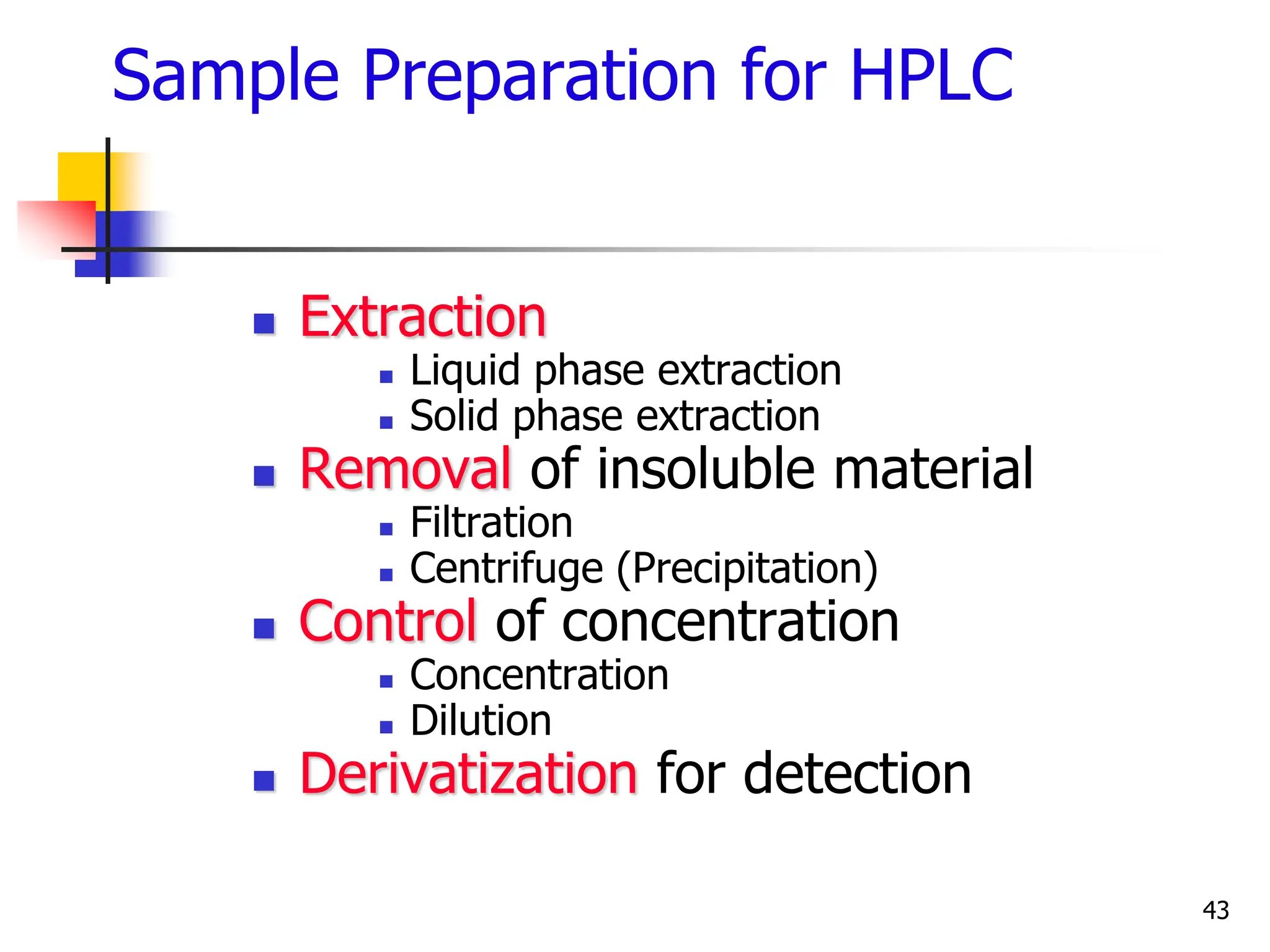 HPLC-NIAB BS chemistry, University Of Agriculture Faisalabad.ppt