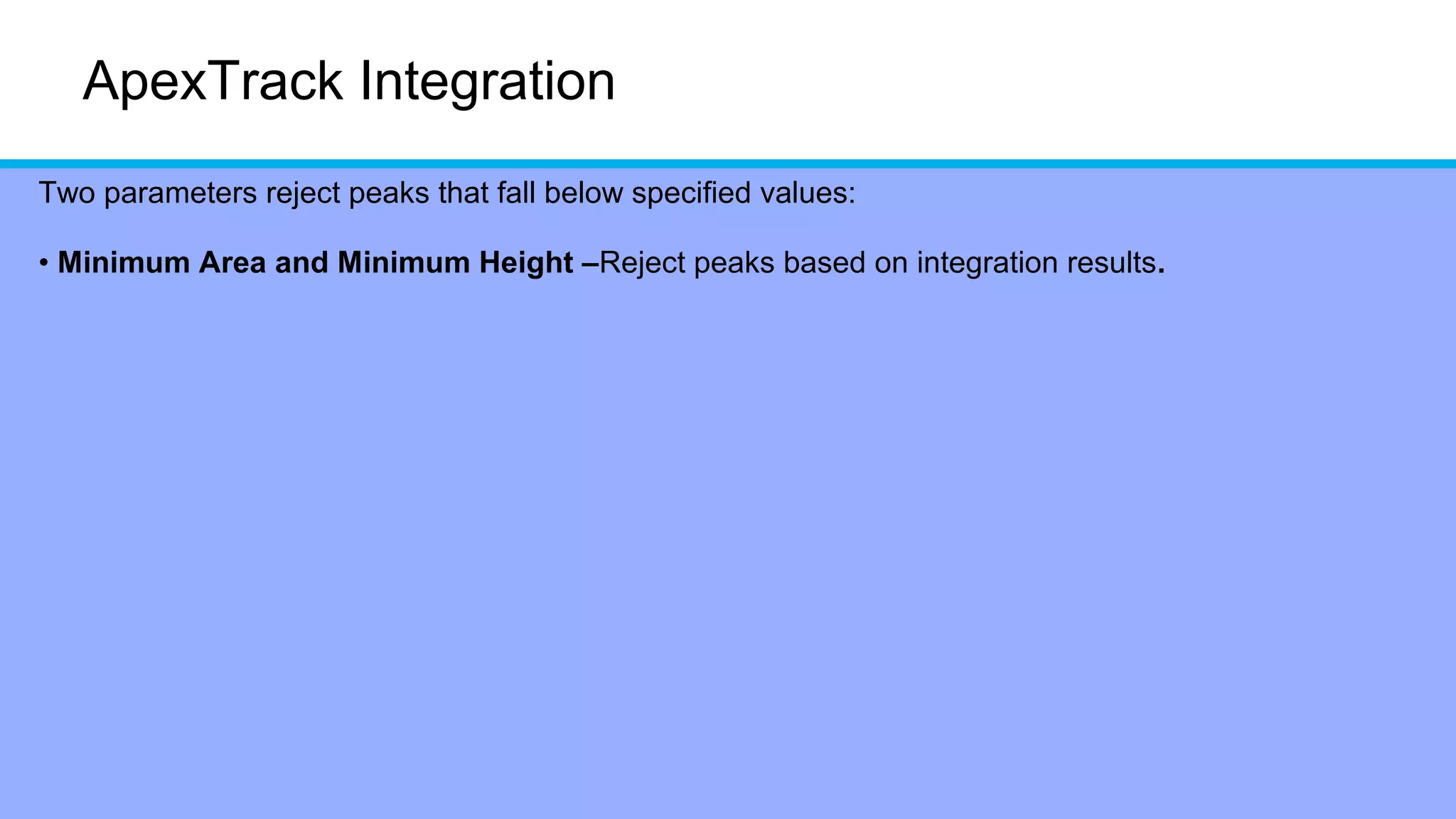 HPLC - Peak integration for chromatography | PPT | Chemistry | Science