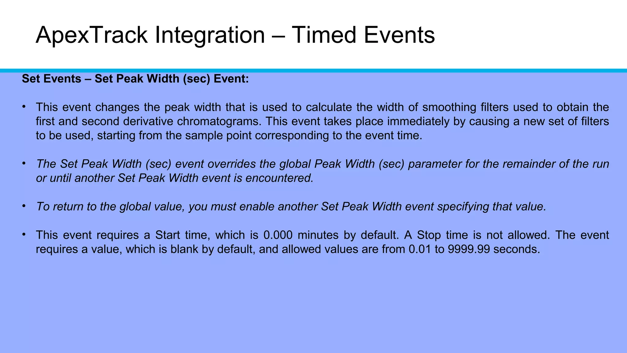 HPLC - Peak integration for chromatography | PPT | Chemistry | Science