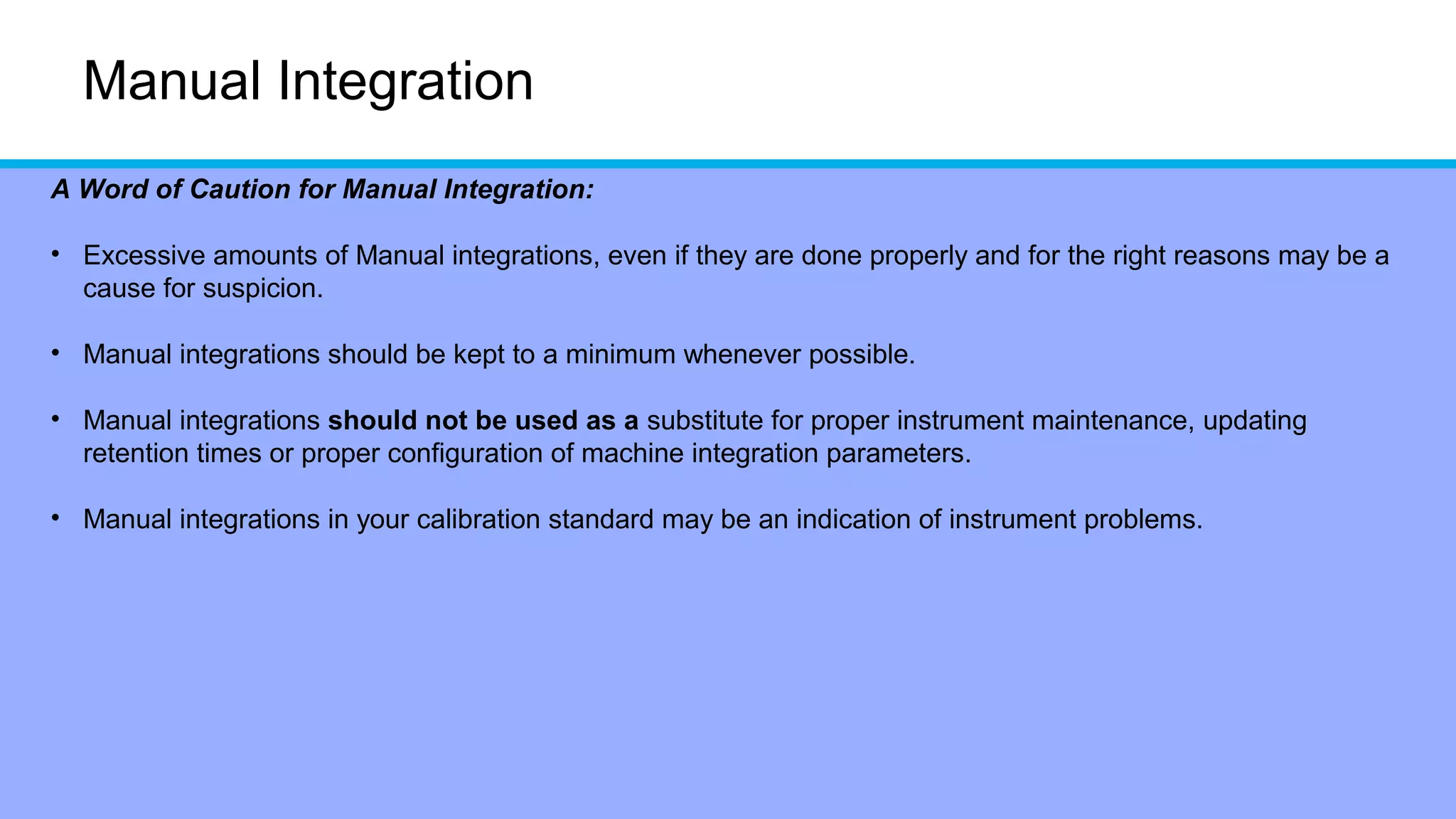 HPLC - Peak integration for chromatography | PPT