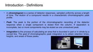 HPLC - Peak integration for chromatography | PPT