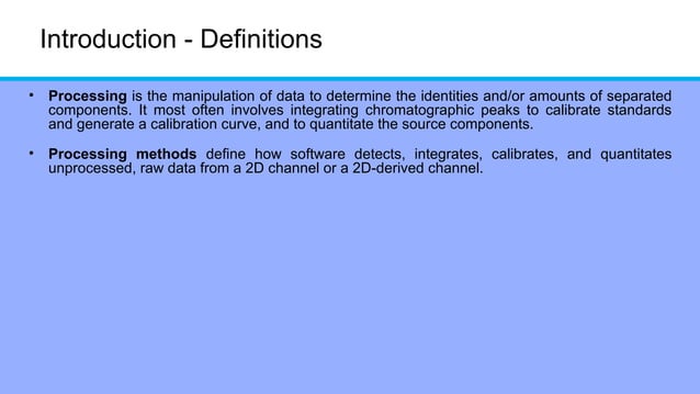 HPLC - Peak integration for chromatography | PPT | Chemistry | Science