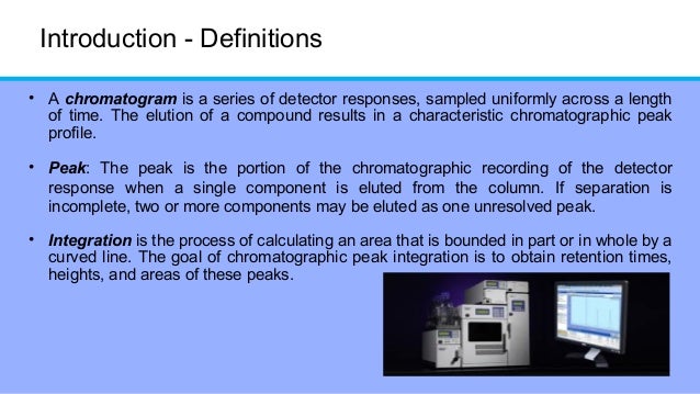 HPLC - Peak integration for chromatography