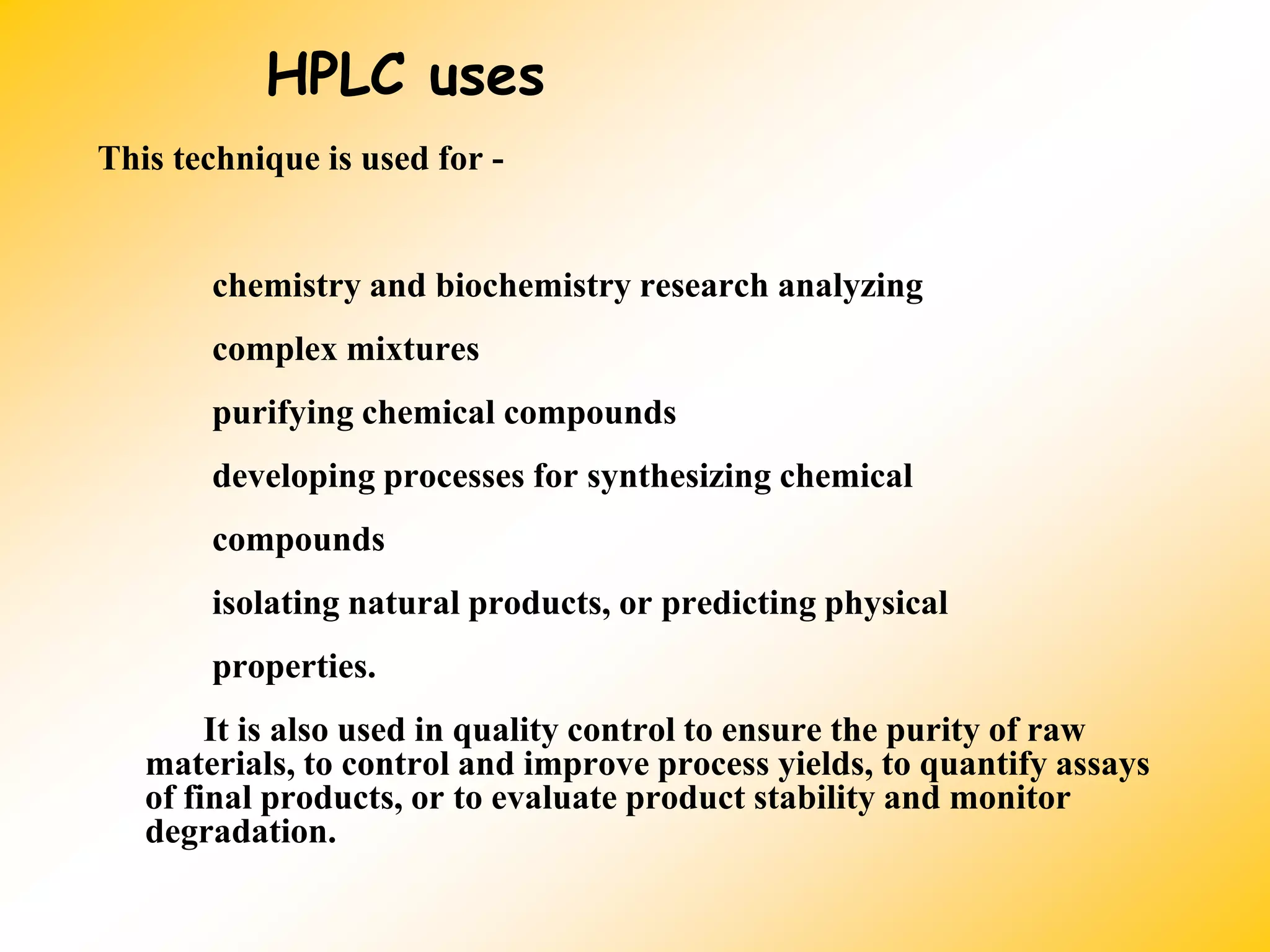 Hplc ppt | PPTX