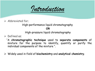 Hplc | PPTX