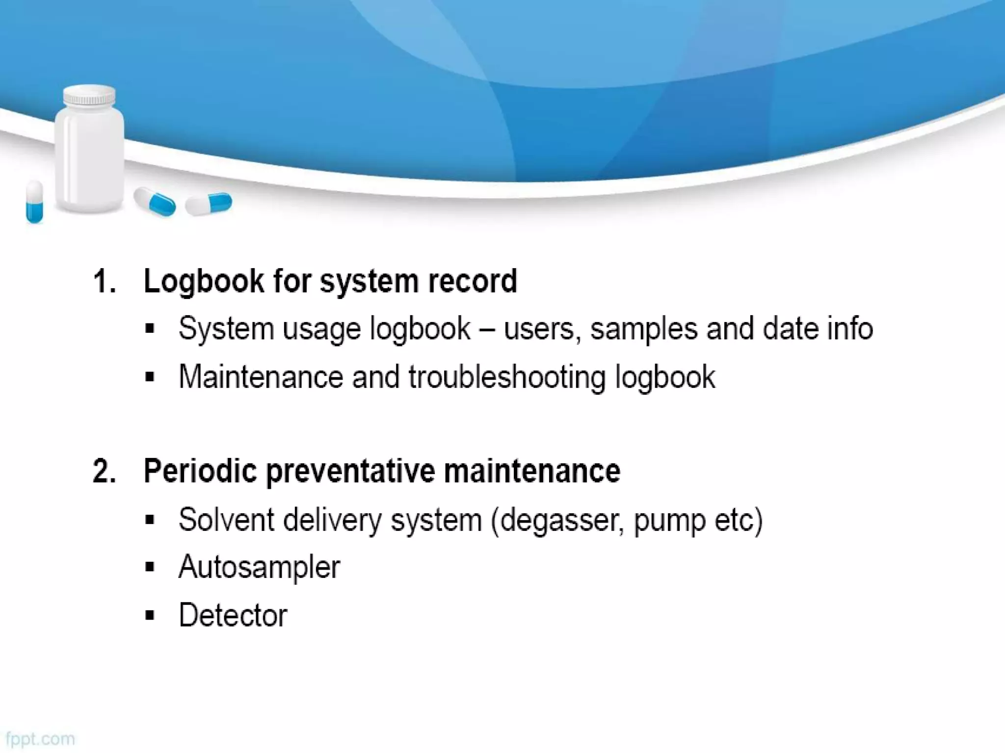 Hplc (basic principles, operation and maintenance) | PPTX