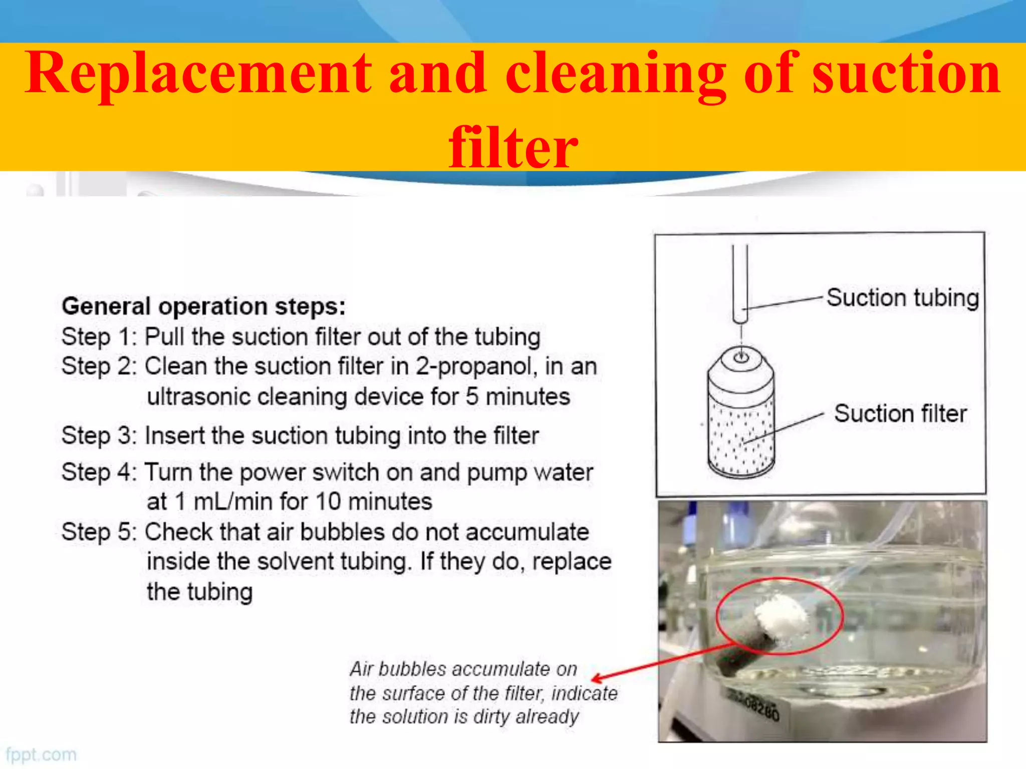 Hplc (basic principles, operation and maintenance) | PPTX