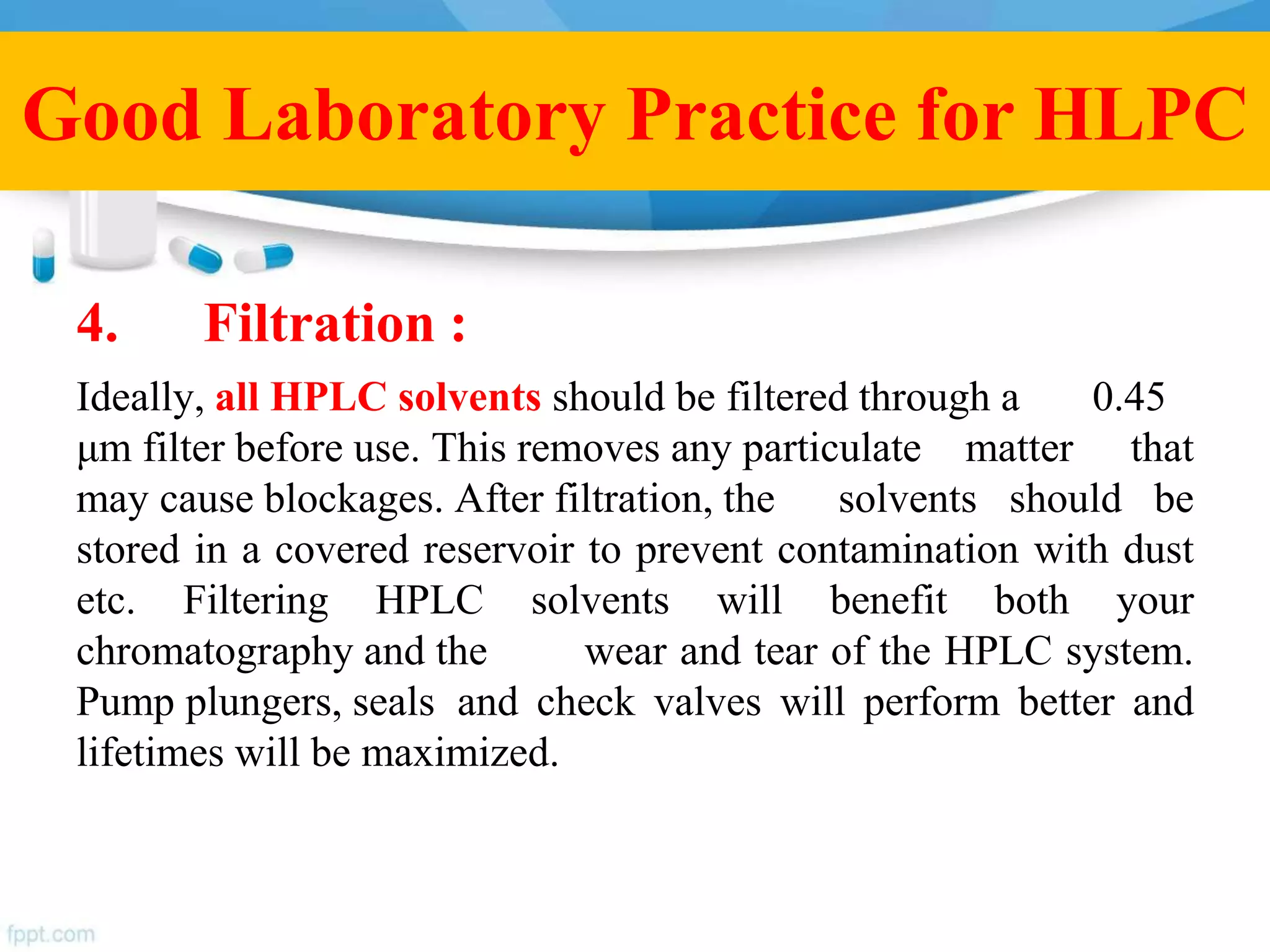 Hplc (basic principles, operation and maintenance) | PPTX | Chemistry ...