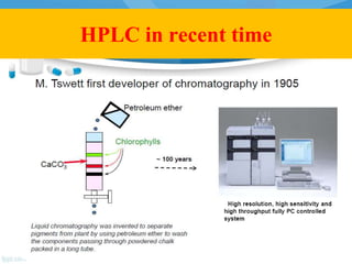 Hplc (basic principles, operation and maintenance) | PPTX