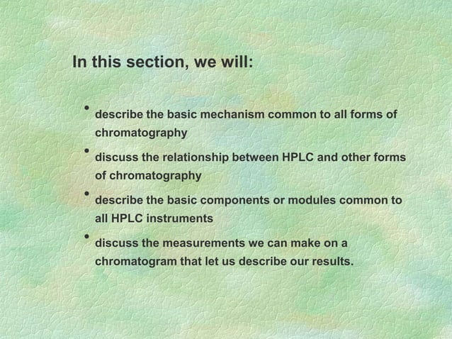 HPLC Basics.ppt | Chemistry | Science